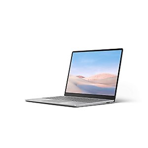 Microsoft Surface Laptop Go 12.4" Touchscreen, Intel Core i5-1035G1, 8GB RAM, 256GB SSD, Integrated Intel UHD Graphics, Windows 10 Home in S Mode, Platinum, 21D-00001 (Renewed)