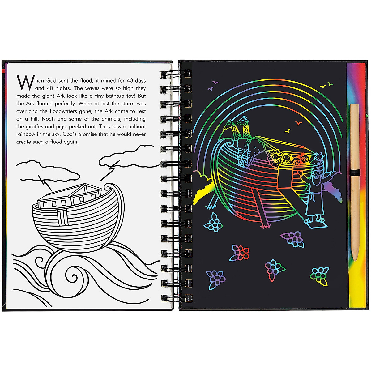 Scratch & Sketch Bible Stories (Trace Along) (Scratch and Sketch Trace-along)