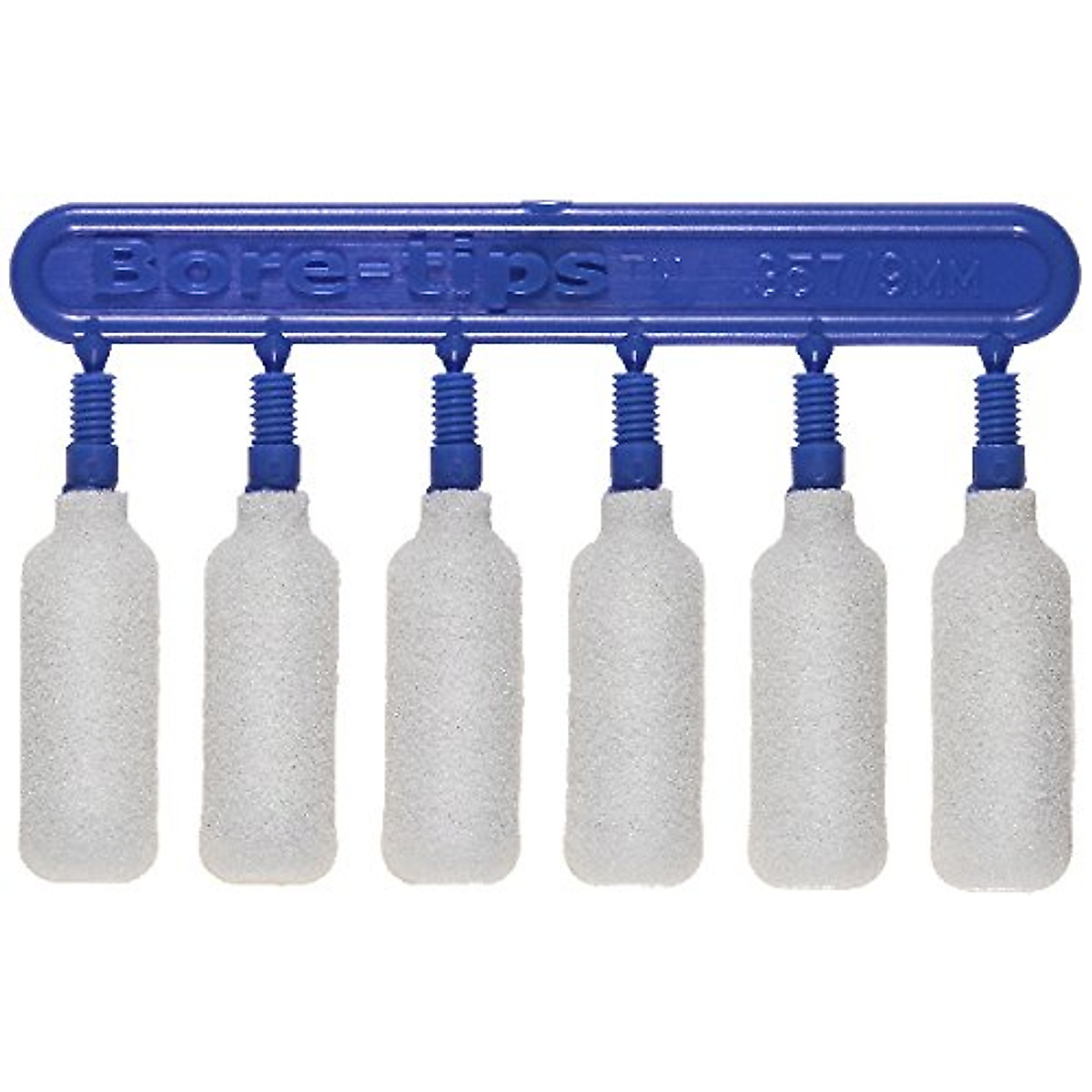 BORE-TIPS (12 Bag Case) .357cal/.38cal/.380cal/9mm Case Gun Cleaning by Swab-its® - Made in The USA