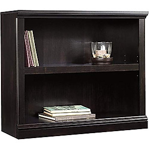 Scranton & Co 2 Shelf Bookcase in Estate Black