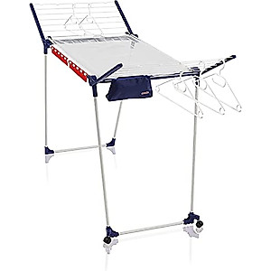 Leifheit Pegasus 200 Solid Deluxe Laundry Dryer, 20 m Mobile, White