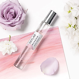 Meadow Perfume By Skylar - Travel-Sized Rollerball - Paraben-Free, Phthalate-Free, Vegan, and Cruelty-Free Fragrance - Floral, Chic, Beautiful - With Notes of Rose and Tuberose (10mL / 0.33 fl oz)