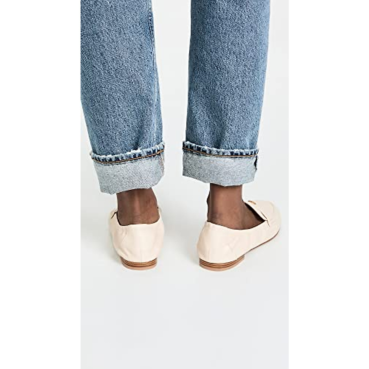 Tory Burch Women's Ballet Loafers, New Cream, Off White, 8 Medium US