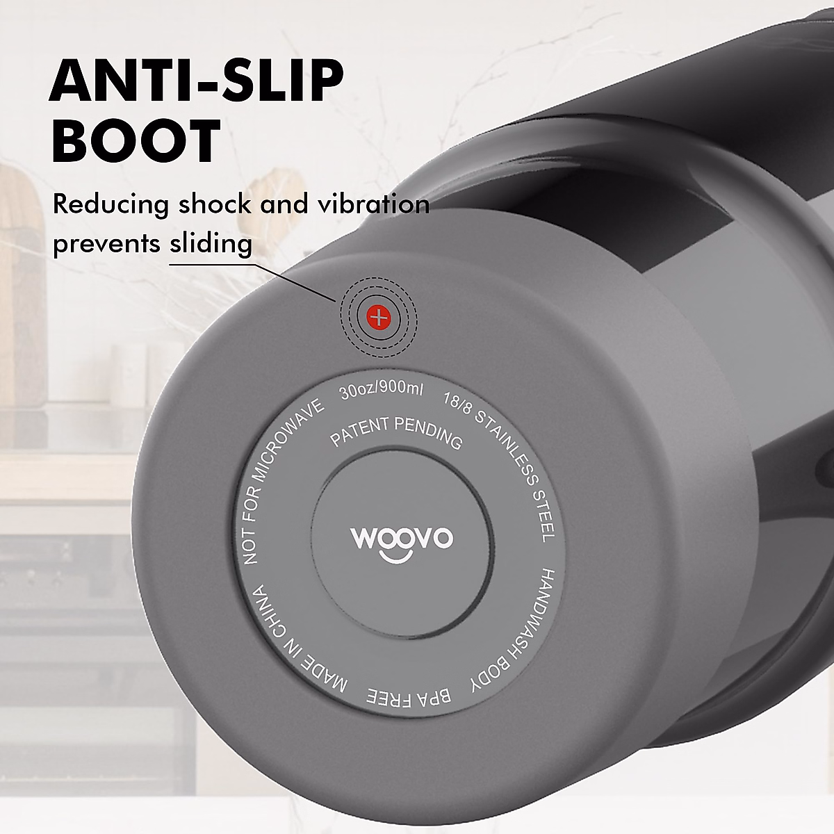 30oz Tumbler with Handle and Straw, Insulated Coffee Mug with Splash Proof Lid, BPA Free Reusable Double Wall Stainless Steel Water Cup, Keep Beverages Cold Hot for Hours, Gradient Grey