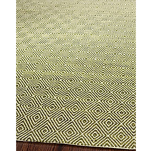 SAFAVIEH South Hampton Collection 5' x 8' Green SHA245B Handmade Flatweave Area Rug