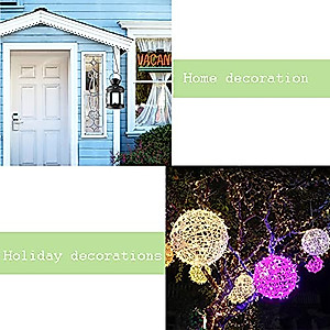 8 Pack S Hooks Heavy Duty 12 Inch Large S Shape Hooks for Hanging Plant Pots and Pans Steel Metal Hanger Hooks Black Long S-Hooks for Hanging Clothes, Plants, bird feeders, Garden Indoor Outdoor