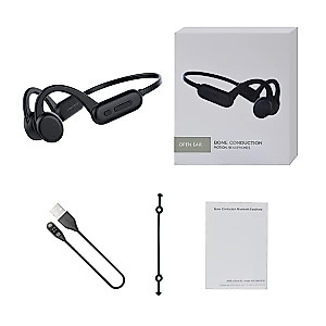 Bone Conduction Headphones, IPX8 Waterproof Headsets for Swimming, 8H Playtime, Open Ear Bluetooth Wireless Earphones with 8GB Flash Memory, for Running, Diving, Workout, Cycling