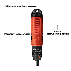 BLACK+DECKER Cordless Screwdriver (AS6NG)