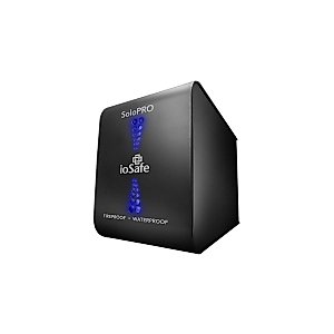 ioSafe SoloPRO 2TB Fireproof & Waterproof External Hard Drive, Black (SM2TB1YR)