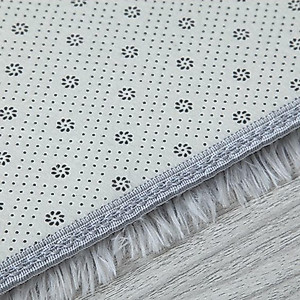 SK Studio Fluffy Area Rug Ultra Soft Fuzzy and Comfy Carpet Nursery Shag Rug for Kids Room Decor Red, 16x47 Inch