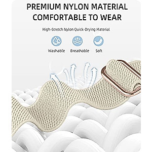 Odbeai Compatible with iWatch Bands 38mm Women, with Apple Watch Band 38mm 40mm 41mm 42mm 44mm 45mm 49mm Ultra SE Series 8 7 6 5 4 3 2 1, Sport Stretchy Braided Elastic Nylon Strap