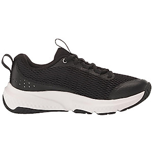 Under Armour Women's Dynamic Select, (001) Black/White/Black, 7, US
