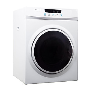 Magic Chef Compact Laundry Dryer Machine, Portable Dryer for Small Spaces, 3.5 Cubic Feet, White