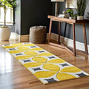 nuLOOM Gabriela Contemporary Area Rug, 7' 6" x 9' 6", Sunflower