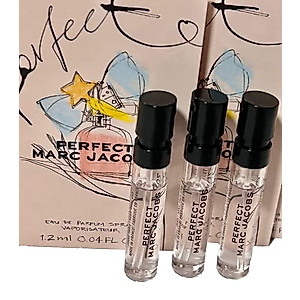 Marc Jacobs Perfect Sample Women Perfume Spray 1.2 ml / 0.04 oz - set of 3