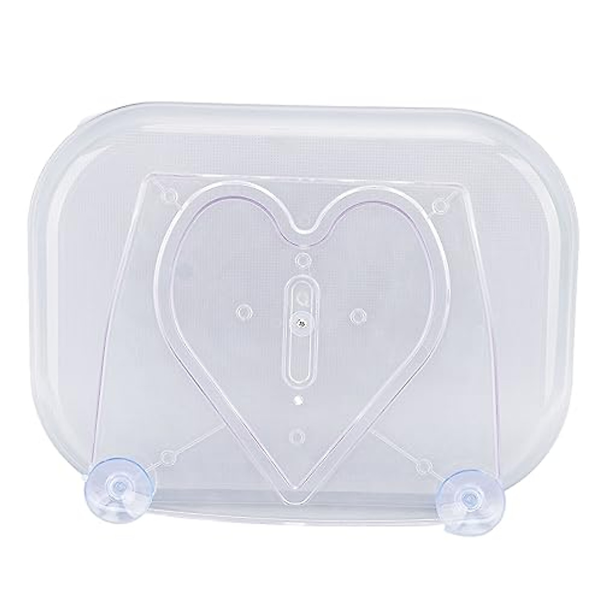 Fridge Turntable Organizer,Rectangular Lazy Susan Refrigerator Turntable Organizer 360° Rotatable Spice Rack for Cupboard Cabinets Pantry Bathroom (S)