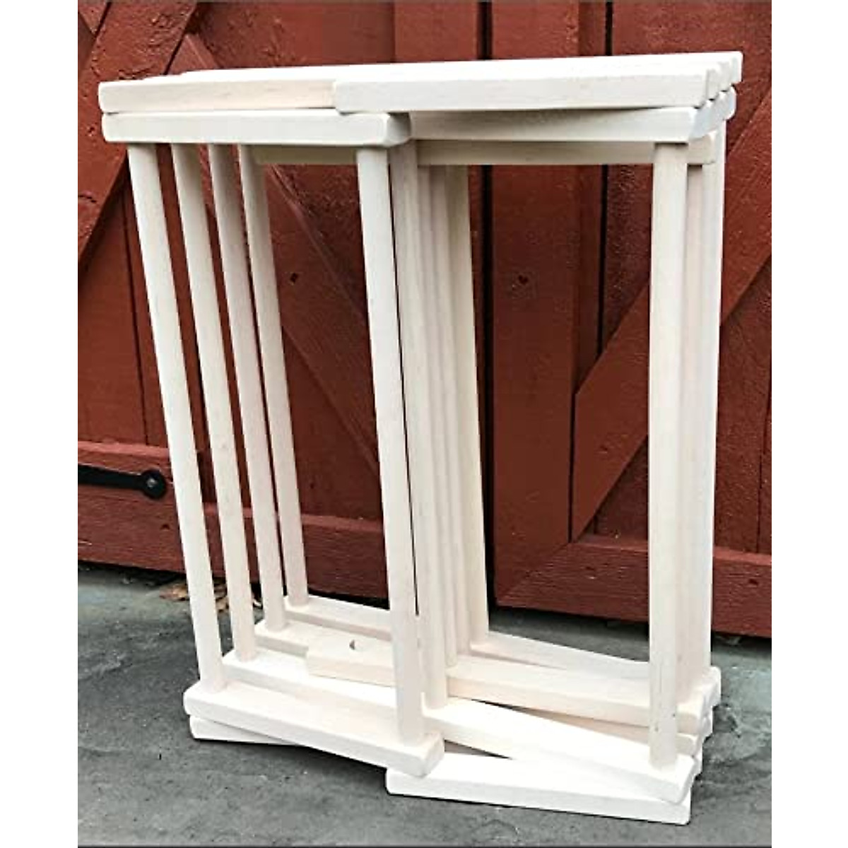 Laundry Clothes Drying Rack-Small 20" Wide Design-Portable & Folds up for Easy Storage-All Natural Maple Wood-Made in USA