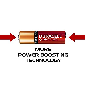 Duracell - Quantum AA Alkaline Batteries - Long Lasting, All-Purpose Double A Battery for Household and Business - 28 Count