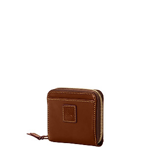 Dooney & Bourke Wallet, Florentine Small Zip Around Wallet - Chestnut