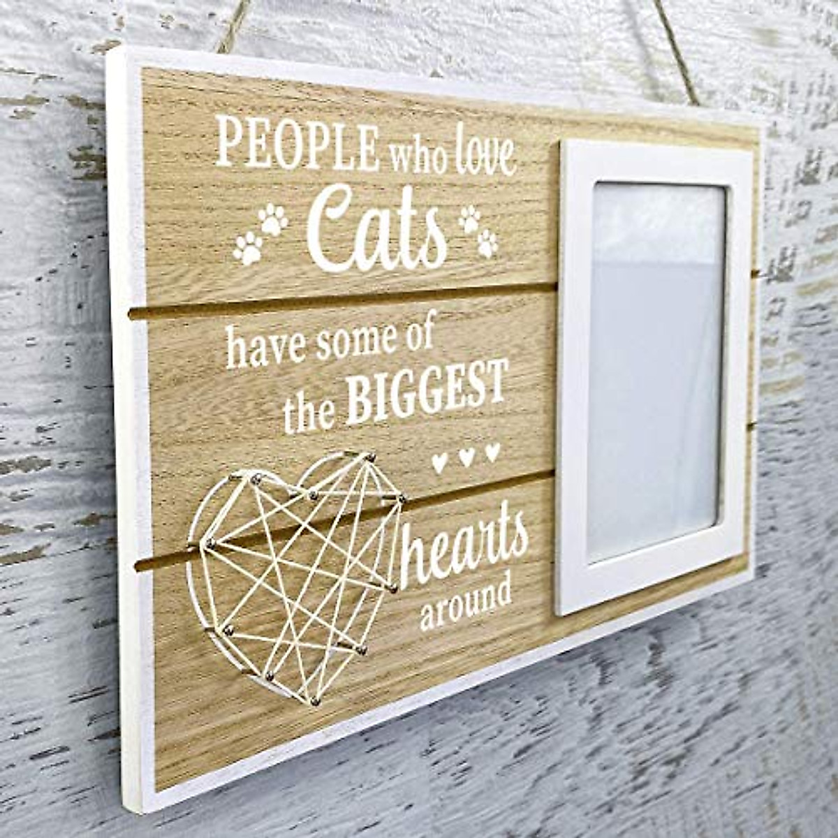 GIFTAGIRL Cat Gifts for Cat Lovers - Crazy Cat Lady Gifts or Cat Themed Gifts Like our Cat Frame, are Great Cat Lover Gifts for Women and Funny Cat Stuff for Cat Lovers. Lovely Cat Mom decor Presents…