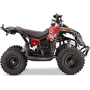 MotoTec Renegade 40cc 4-Stroke Kids Gas ATV Red