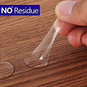 EGINO 400 Pcs Double Sided Sticker Dots Removable Waterproof Sticky Putty Transparent Sticky Tack Small Stickers for DIY Festival Decoration Home Office Party