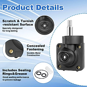 47080000 Pressure Balance Cartridge Compatible with Grohe Shower Cartridge, Pressure Balancing Cartridge Replacement for Tempress II Pressure Balance Tub Shower Cartridge and Shower Valve