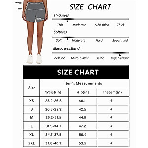 MIVEI Women's High Waisted Athletic Shorts 4" High Rise Running Workout Gym Quick Dry Tummy Control Short with Zipper Pockets
