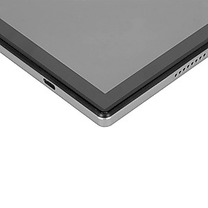 WiFi Computer Tablet, 100-240V US Plug 10inch Tablet WiFi 8GB RAM Dual Speaker for Family (Silver Grey)