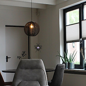 Amosfun Bee Corner Shelf, Butterfly Wall Corner Shelf Wood Floating Shelves Crystal Display Shelf Boho Wall Shelves for Bedrooms Bathroom Kitchen Living Room Decor Black