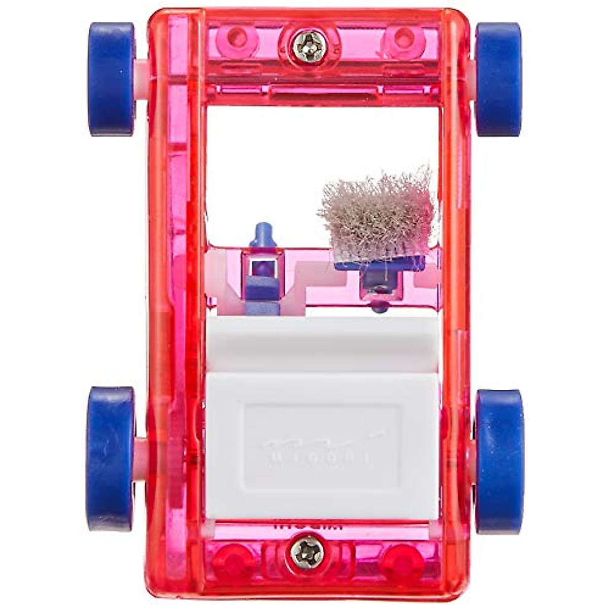 Midori Desktop Mini Cleaner and Dust Sweep, Pink Transparent (65612006)