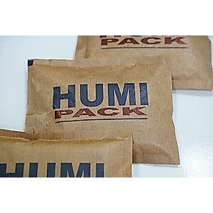 Hydro-Gel Humidifier (3X / Lot) Humi-Pack 60gr Cigar Humidor Humidifier - Humidification Packs - 72%RH Humidity Control - All In One Solution 4x4.5x1.5