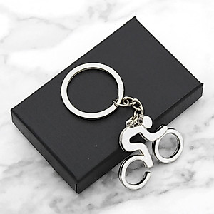 Bike lovers gifts Keychain Cycling gift bicycle Inspirational Keychain for Chain Bicycle Race Souvenir funny biker gift