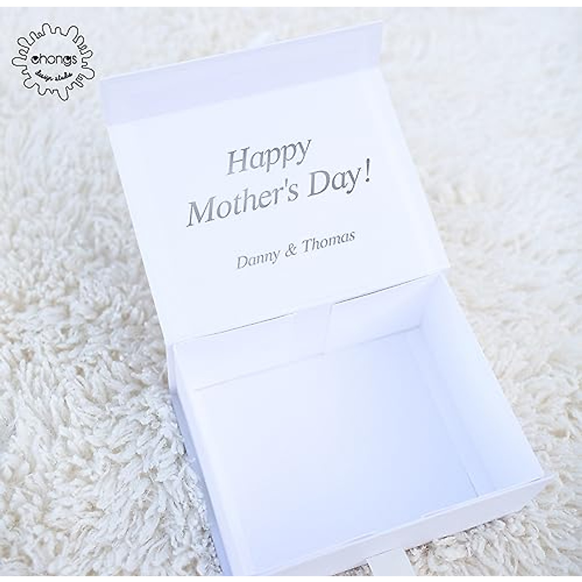 Bridesmaid proposal box/Custom gift box/Mothers Day Gift Box/Happy Birthday Box/Magnetic Lid/Ribbon finish/Valentines Day/Personalized present/gift/made in usa