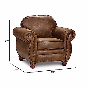 American Furniture Classics 4-Piece Sedona Sleeper Collection Sofa Sleeper, Loveseat, Chair, Ottoman