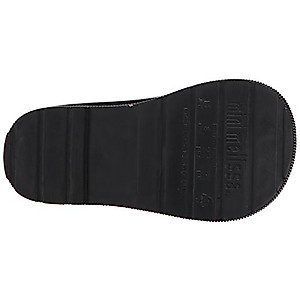 Mini Melissa Sugar Rain Bow Mary Jane (Toddler), Black, 10 Regular US Toddler