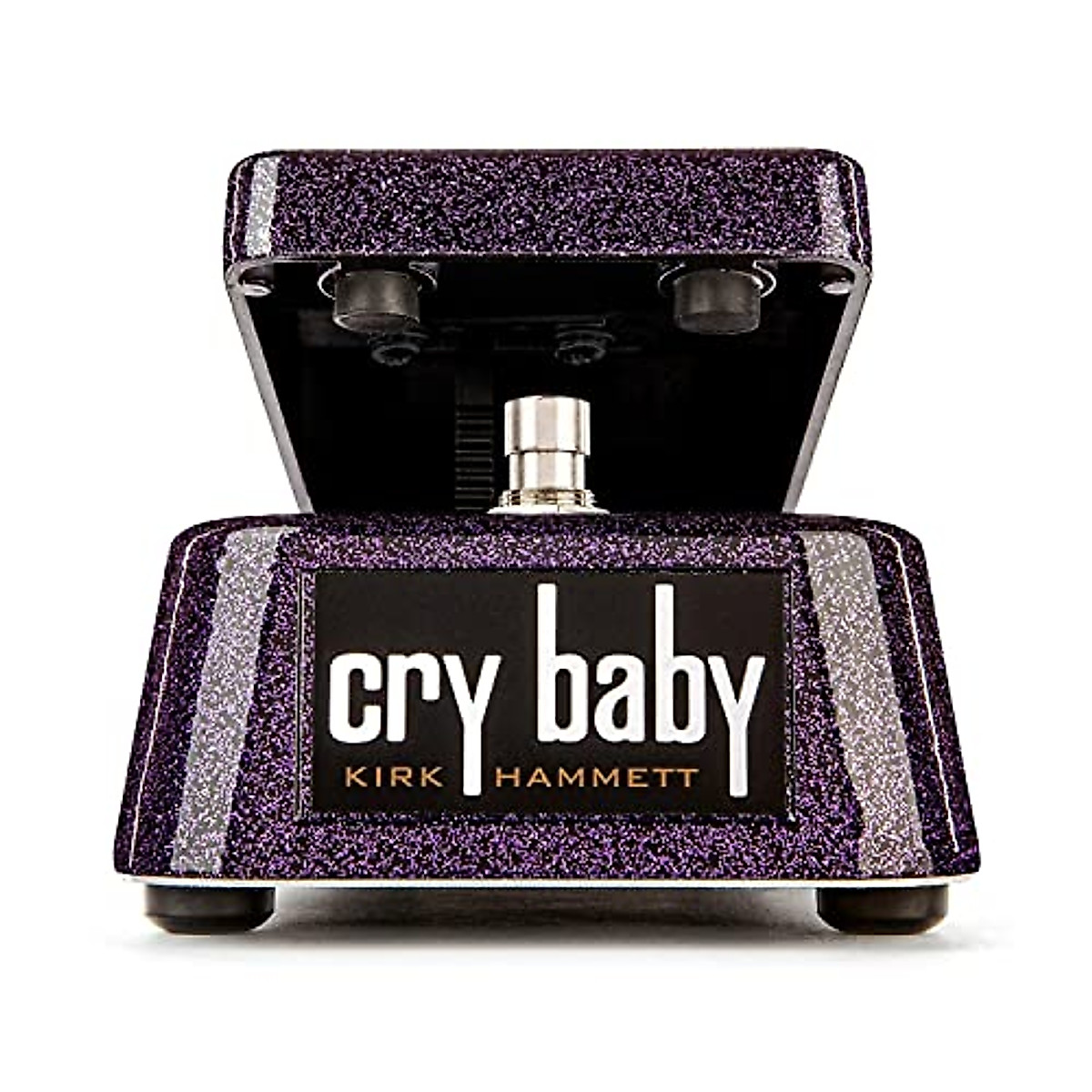 Briskdrop Dunlop KH95X Special Edition Kirk Hammett Signature Cry Baby Wah - Bundle with 6 Picks, Assorted,Purple (KH95x-6picks)