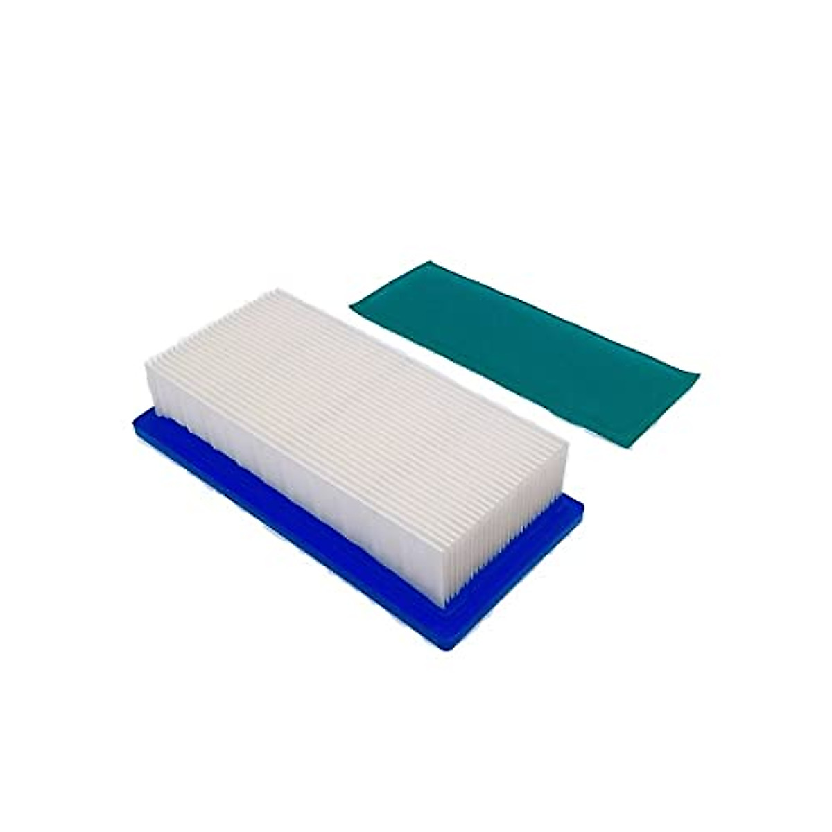 MOWFILL 2 Pack 691643 Air Filter with Pre Filter 492889 Replace Briggs&Stratton 4195 496077 691643 Generac 691643 John Deere AM34093 Fits 176400 19B400 19E400 19F400 19G700 192400 196400 226400 256400