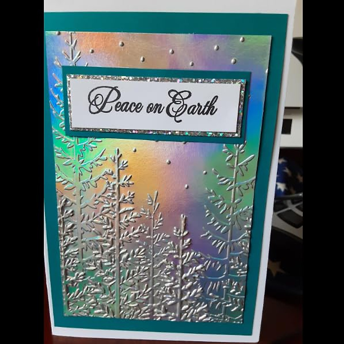 Kwan Crafts 3D Tree Woodland Background Plastic Embossing Folders for Card Making Scrapbooking and Other Paper Crafts 3050933