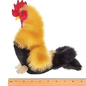 Bearington Roy Plush Rooster Stuffed Animal, 9.5 Inches