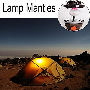20 Pcs Universal Kerosene Lamp Mantles,Universal Dual Head Gas Lantern Accessories Mantle for Home Restaurant Decoration or Camping Hiking
