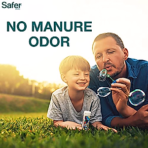 Safer Brand 9335SR Lawn Restore Natural Lawn Fertilizer - Non-Burning Fertilizer - 9-0-2 NPK - Covers up to 5,000 Sq Ft