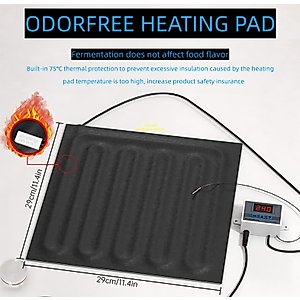 Dough Proofing Box, Versatile Dough Proofer with Precise Temperature Control for Baking & Fermentation for Making Bread, Yogurt, Natto and Handmade Soap