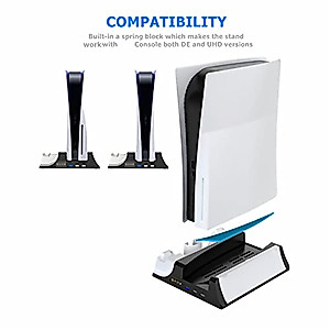 SOLUSTRE Desktop Stand Controller Holder Charging Base Multipurpose Portable Charger Desktop Charger Game Controller Charger Gamepad Headset Stand Desktop Stand Controller Holder