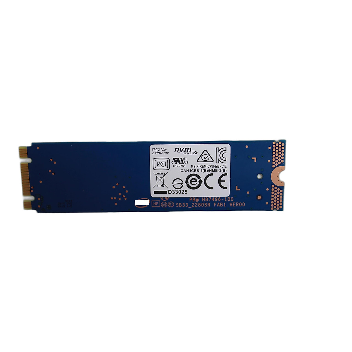 L20383-001 / L08717-001 Solid State Drive - 16GB 2280 PCIe NVMe 3D XP