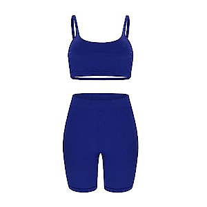 PANOEGSN Gym 2 Piece Outfits for Women Seamless Sports Bra High Waist Yoga Shorts Set Workout Athletic Tracksuit Sweatsuits 2023 Summer Fall Sexy Outfit For Women Naughty Track Orders To Be Delivered