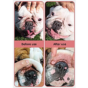 GJYC PET Wrinkle Wipes + Wrinkle Balm for Dogs | Bulldog, French Bulldog, Pug, English Bulldog | Cleans & Soothes Wrinkles, Folds, Tear Stain, Tail Pockets & Paws