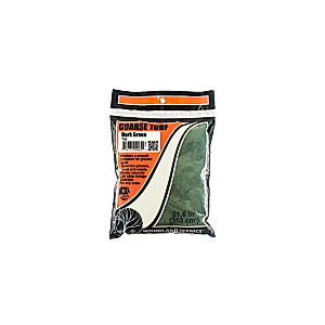 Woodland Scenics Dark Green Coarse Turf in a Bag