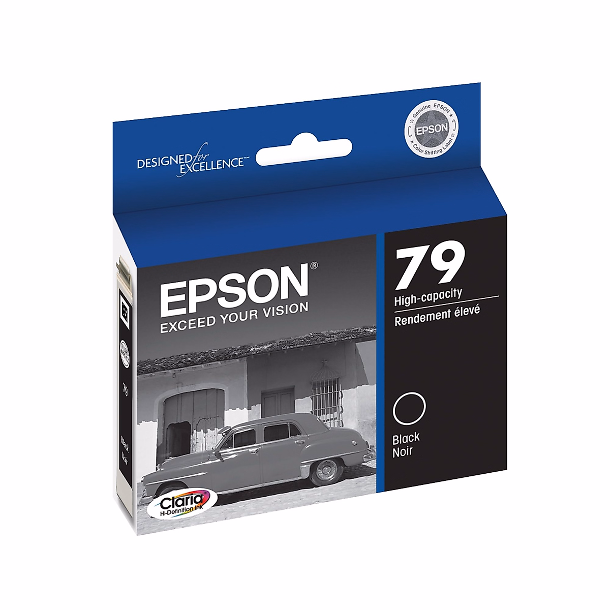 EPSON T079 Claria Hi-Definition -Ink Standard Capacity Black -Cartridge (T079120) for select Epson Artisan Photo Printers