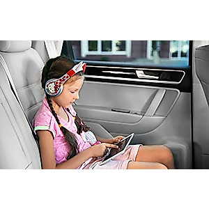 eKids Hello Kitty Kids Bluetooth Headphones, Wireless Headphones with Microphone Includes Aux Cord, Volume Reduced Kids Foldable Headphones for School, Home, or Travel